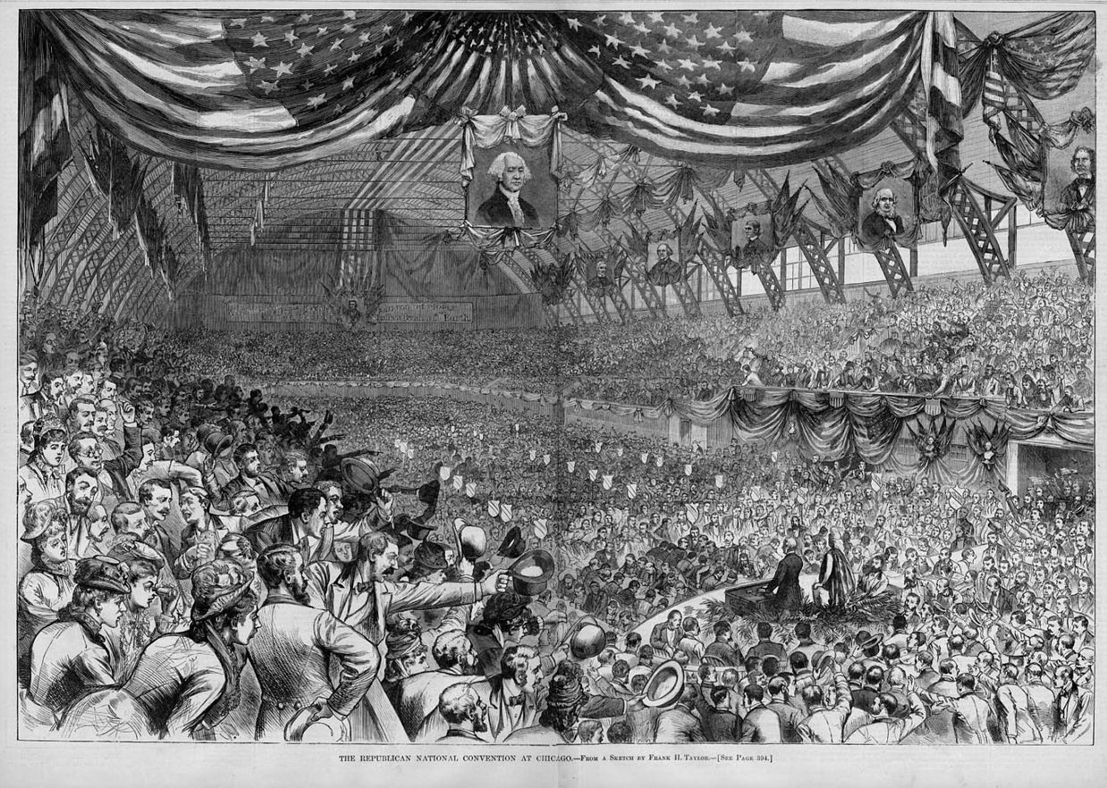 CHICAGO NATIONAL REPUBLICAN CONVENTION 1880, DELEGATES | eBay