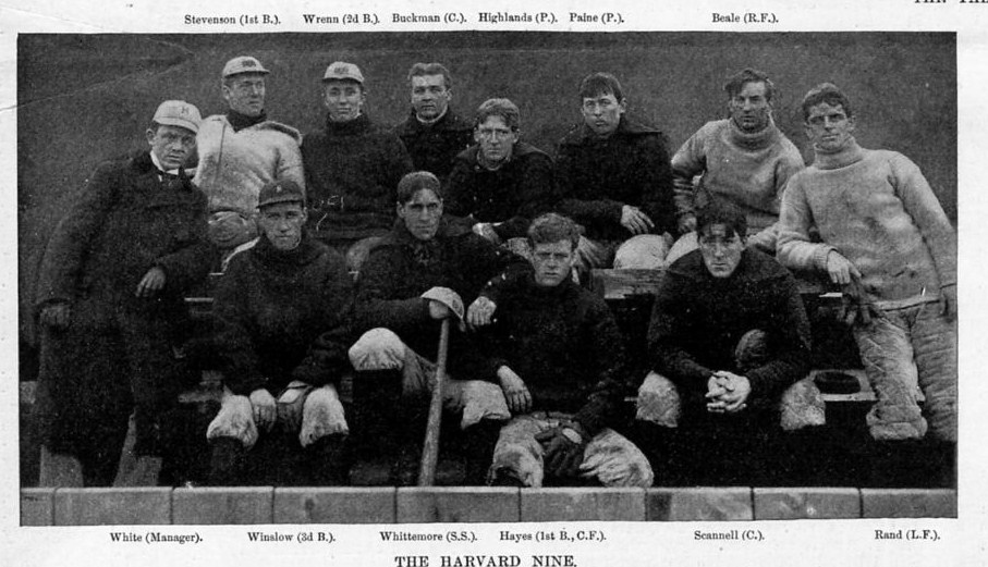 COLLEGE BASEBALL NINE, YALE, PRINCETON, HARVARD, YALE | eBay